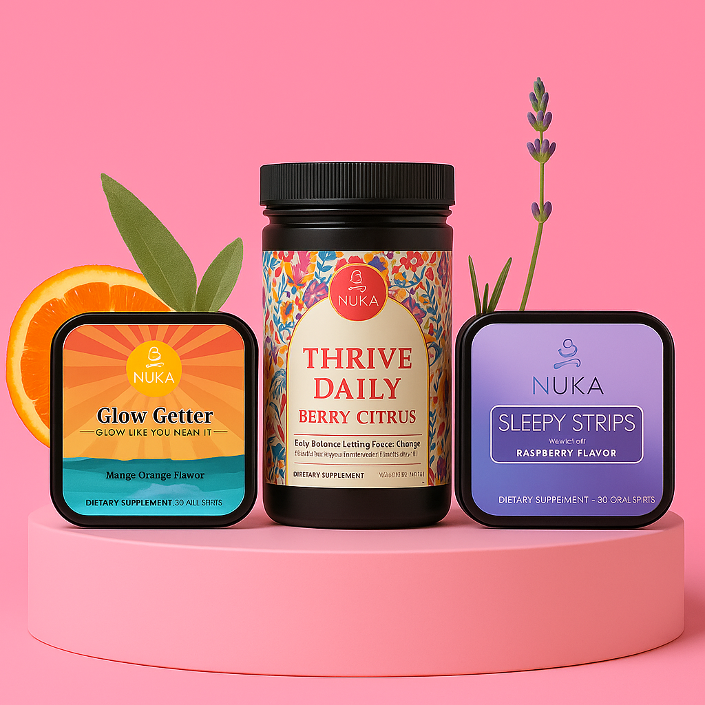 THRIVE & SHINE | Bundle | Strength + Radiance – Nuka love